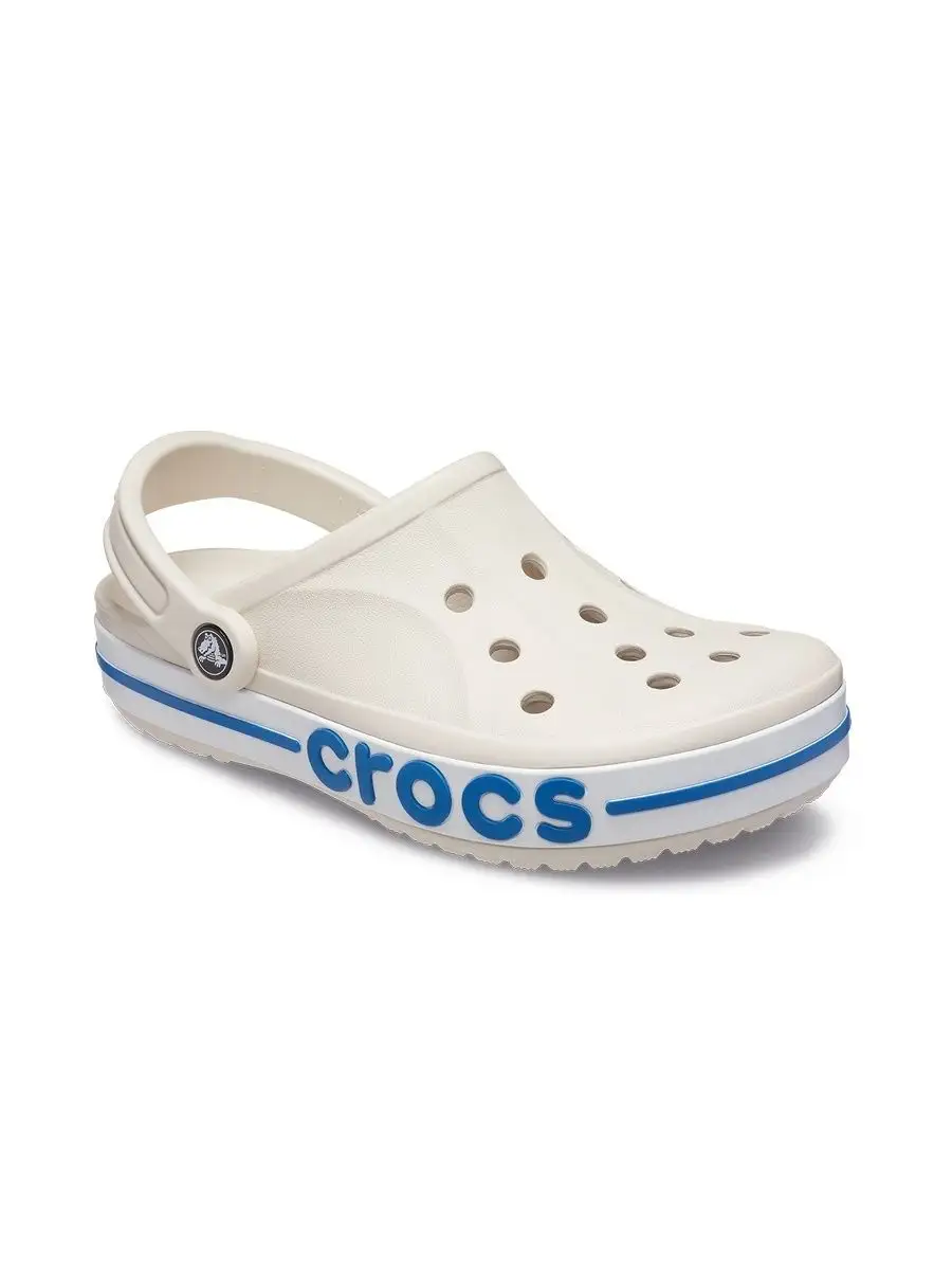 White bayaband crocs store
